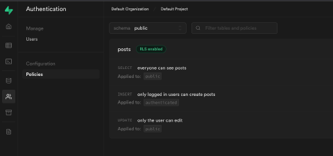 Create a blog with supabase and nextjs - part 1